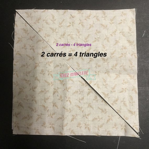 Patchwork Débutante - Atelier Patchwork & Point Compté