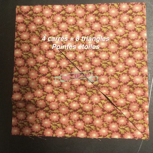 Patchwork Débutante - Atelier Patchwork & Point Compté