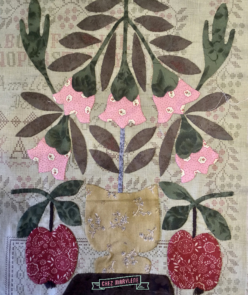 Civil War Bride Quilt - Atelier Patchwork & Point Compté