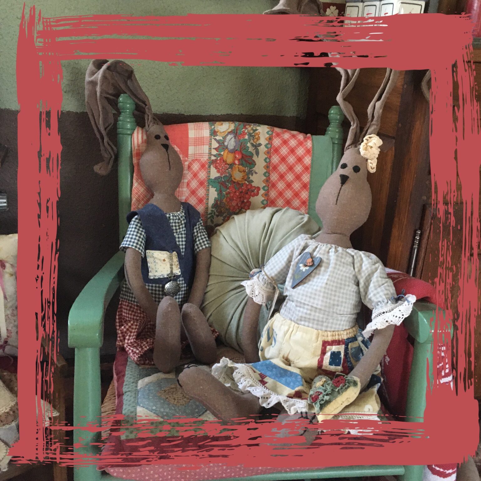 Lapin de Pâques - Atelier Patchwork & Point Compté