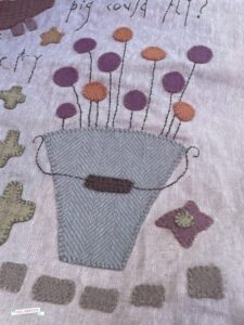 Dancing Chickens & Flying Pigs - Atelier Patchwork & Point Compté